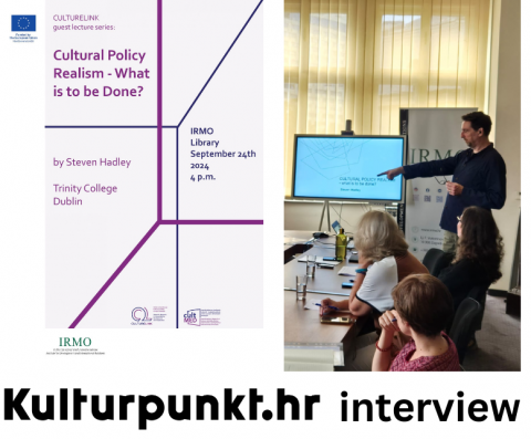 Kulturpunkt published an interview with Dr. Steven Hadley - Kultura